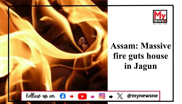 Assam: Massive Fire Ravages Home in Jagun Amidst Rongali Bihu ... Assam: Massive Fire Ravages Home in Jagun Amidst Rongali Bihu ...